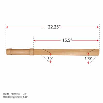 Garrote Yakal Wood Training Stick with Handle | SportsMNL